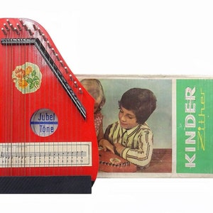 Vintage Germany Musical String Instrument Guitar Zither MUSIMA - Etsy