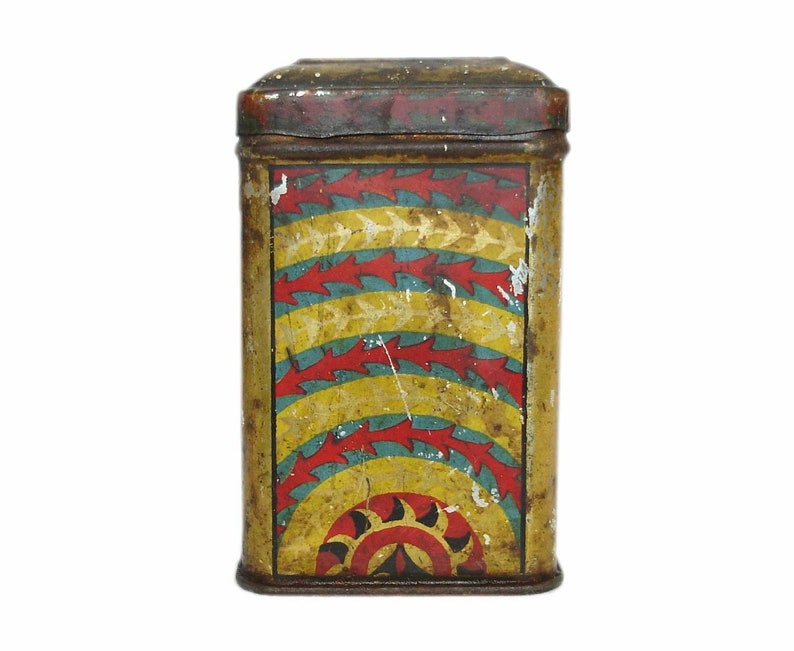 Antique Bulgarian Cacao Cocoa Tin Box 1900s Rare Lithographed - Etsy