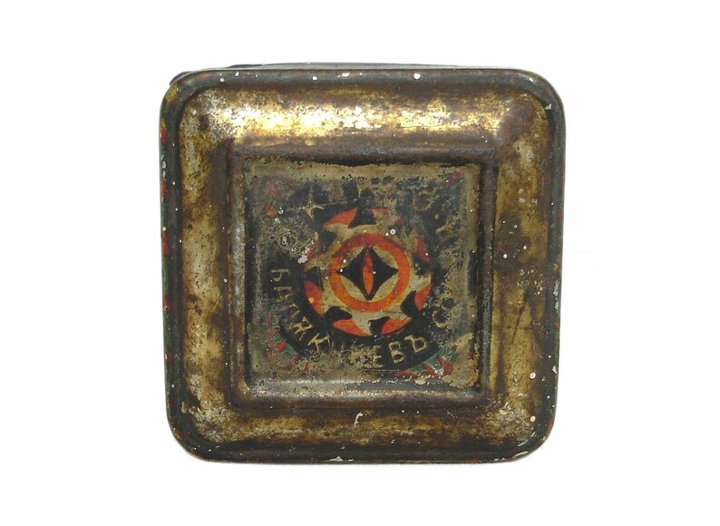 Antique Bulgarian Cacao Cocoa Tin Box 1900s Rare Lithographed - Etsy