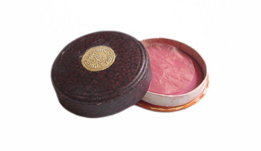 Vintage Face Powder Box REX 1930s - Etsy