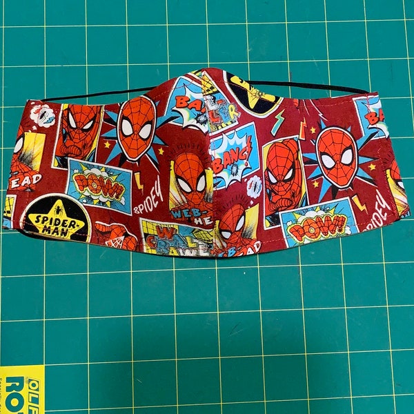 Spiderman Face Mask Filter - Etsy