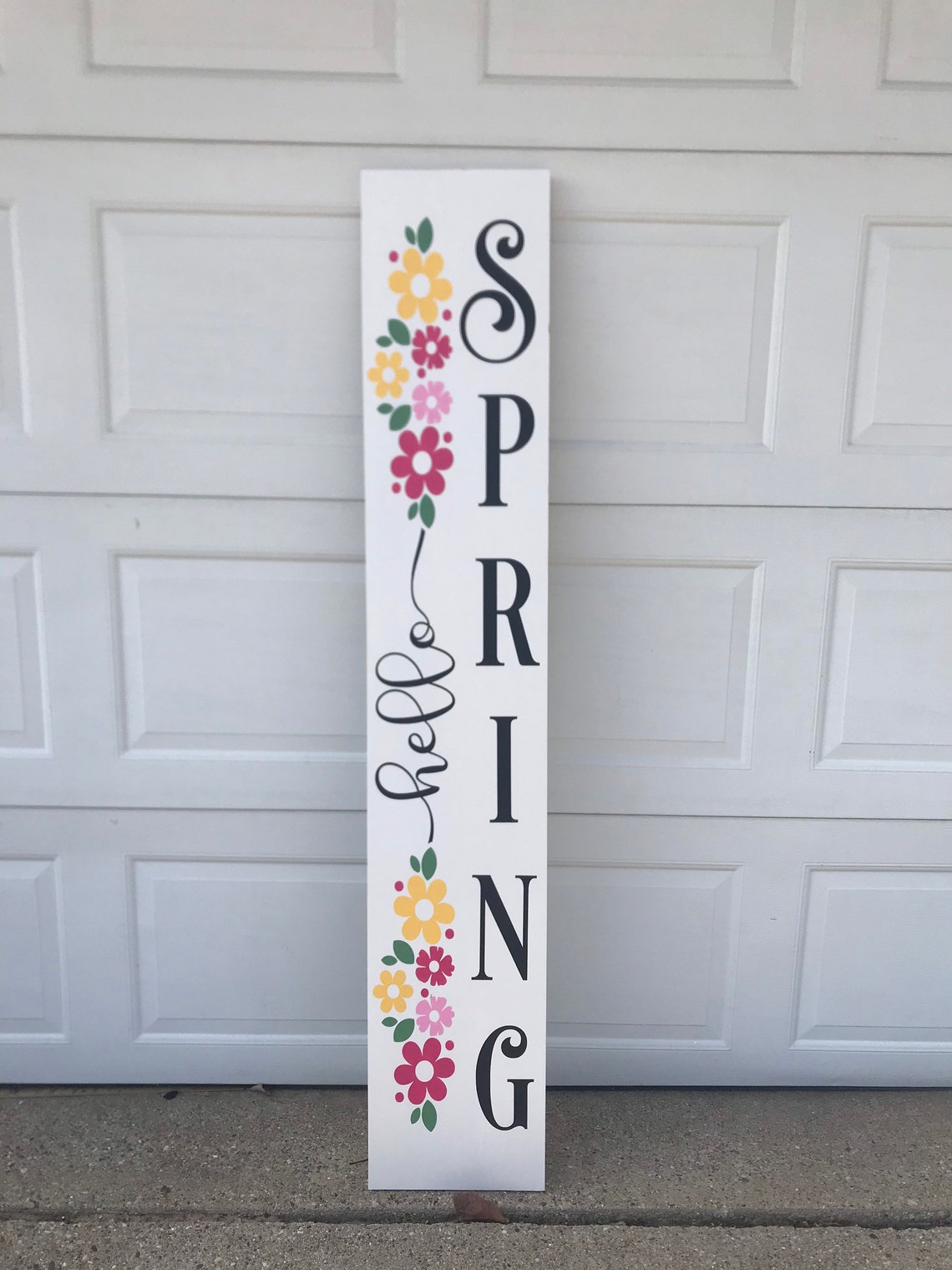 Summer Front Porch Sign Spring Front Porch Sign Double Sided - Etsy