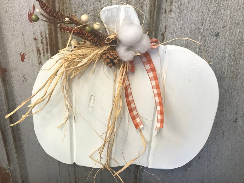 Wooden hanging pumpkin Thanksgiving hanging pumpkin | Etsy