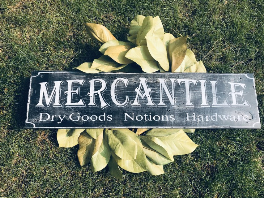 Mercantile Sign - Etsy