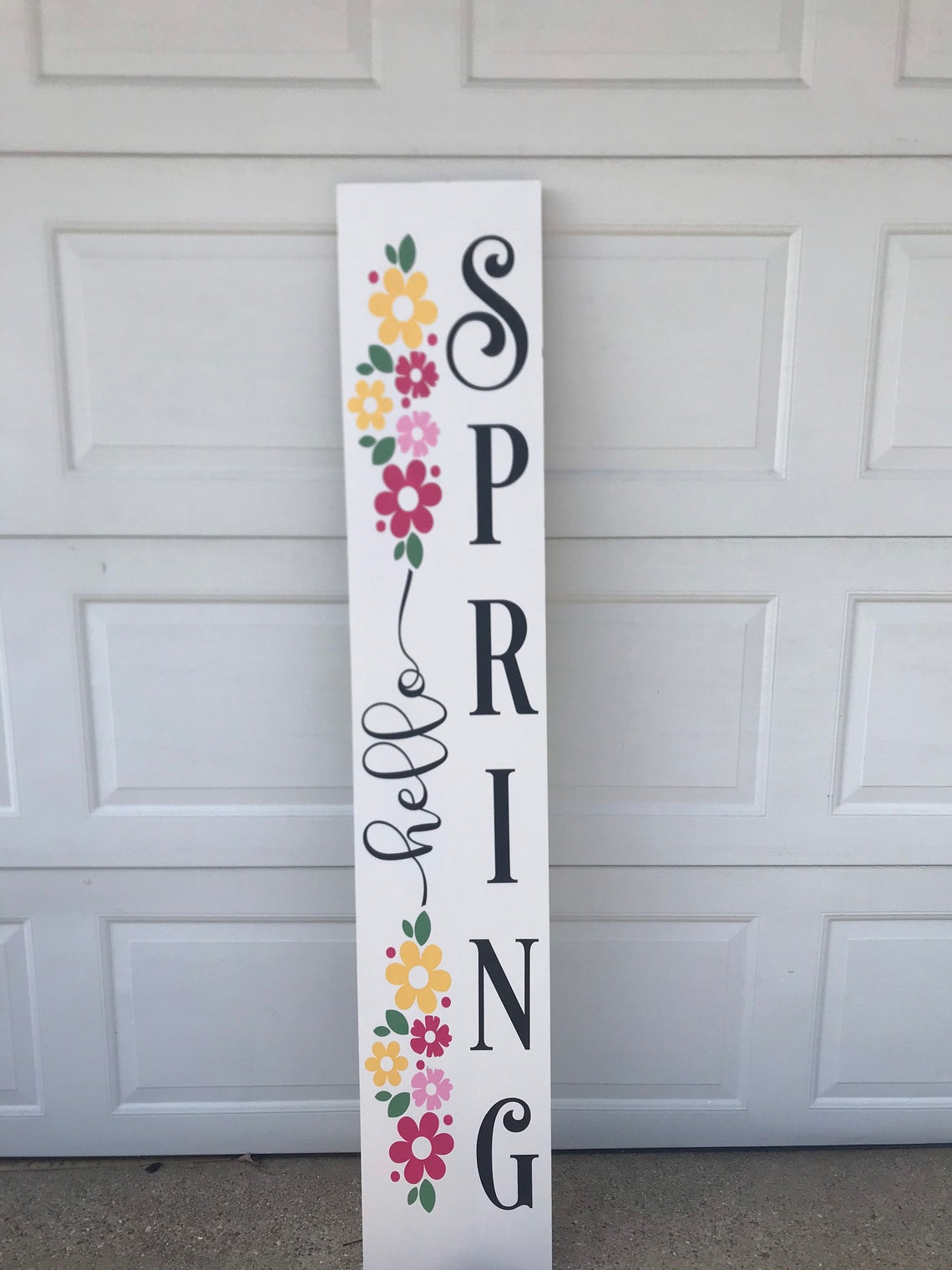 Summer Front Porch Sign Spring Front Porch Sign Double Sided - Etsy