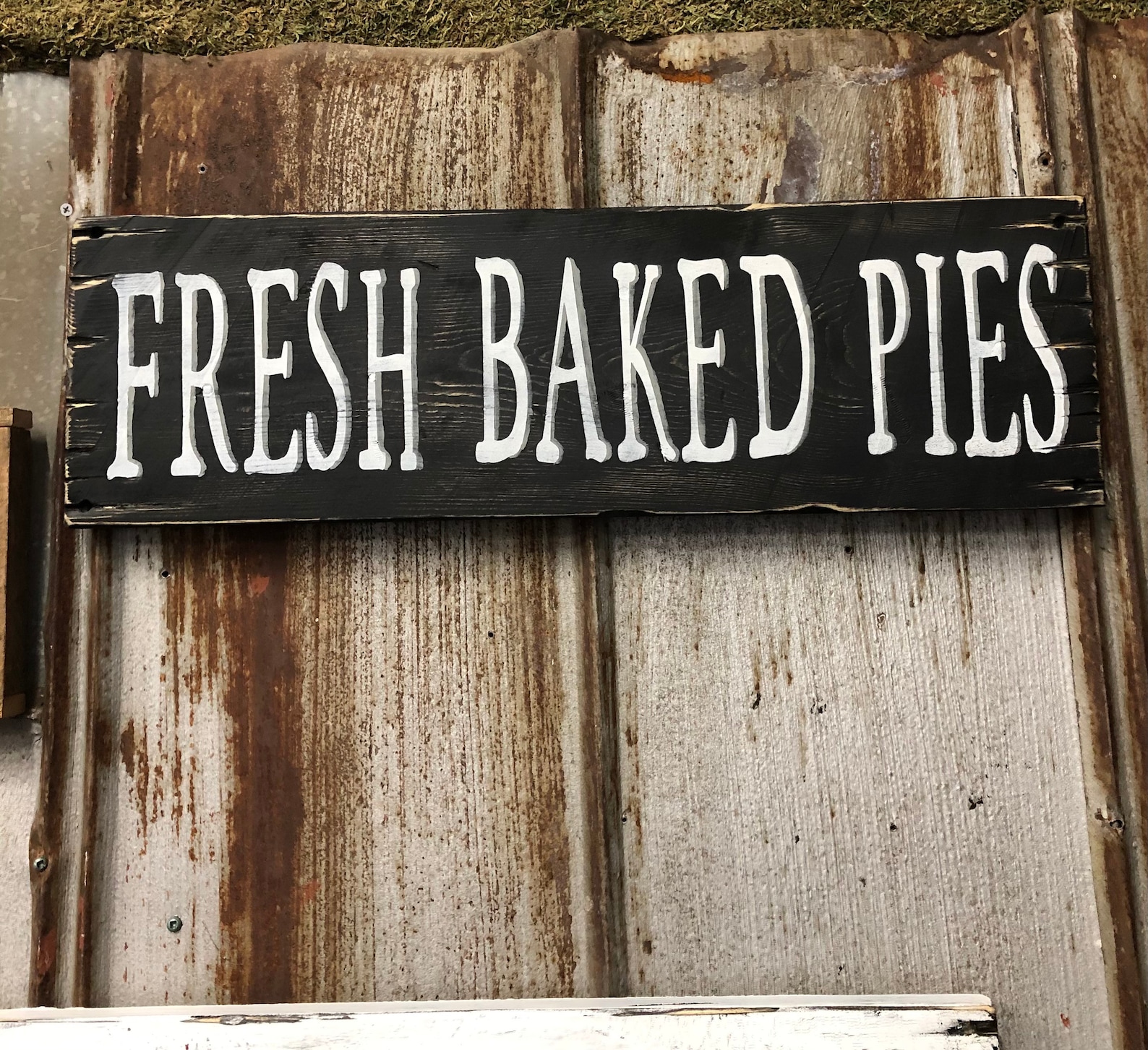 Fresh Baked Pies Sign Distressed Kitchen Sign Gifts for Her - Etsy