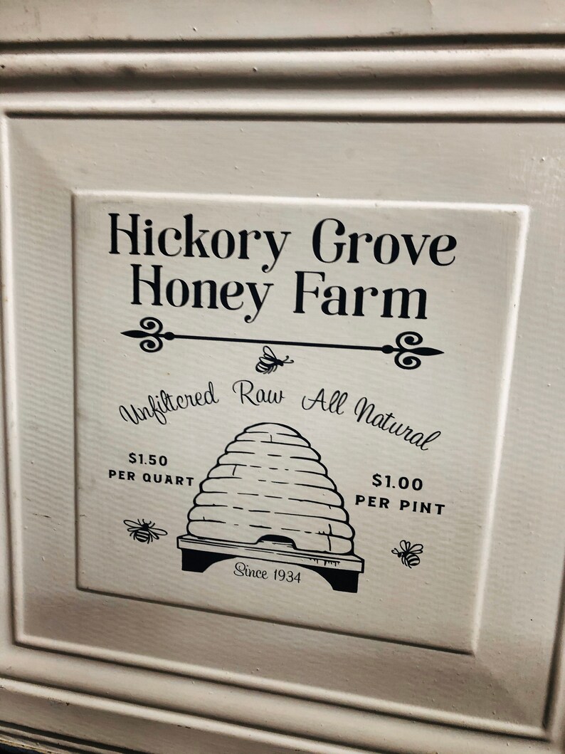 Bee Sign Rustic Bee Sign Metal Honey Bee Sign - Etsy