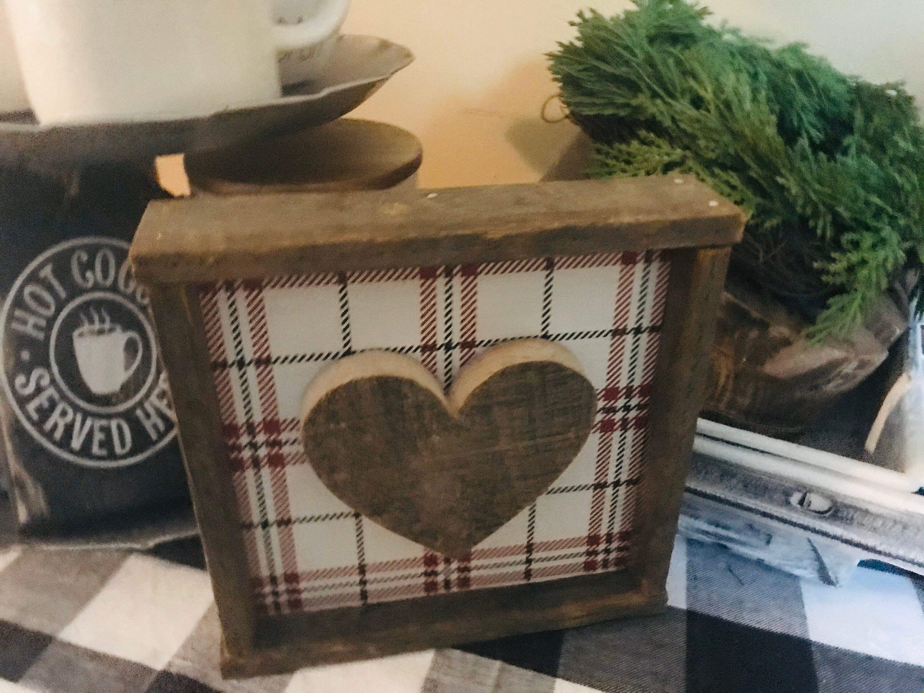 Rustic Valentine Decor Farmhouse Valentine sign Valentine | Etsy