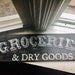 Groceries and Dry Goods Wood Sign, Distressed Kitchen Sign, Aged ...
