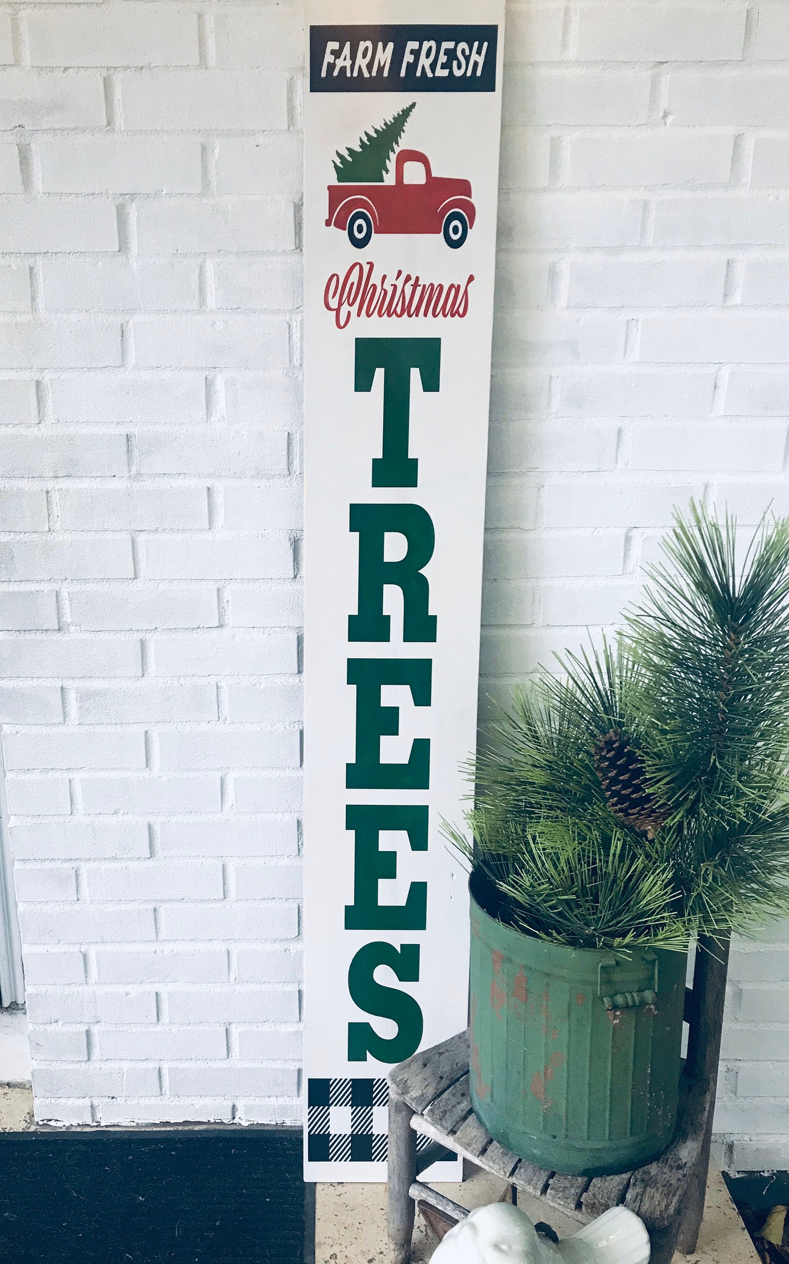 Christmas Front Porch Sign Farmhouse Christmas Sign - Etsy