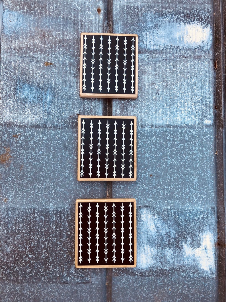 Boho Sign Bohemian Arrow Sign Farmhouse Sign | Etsy