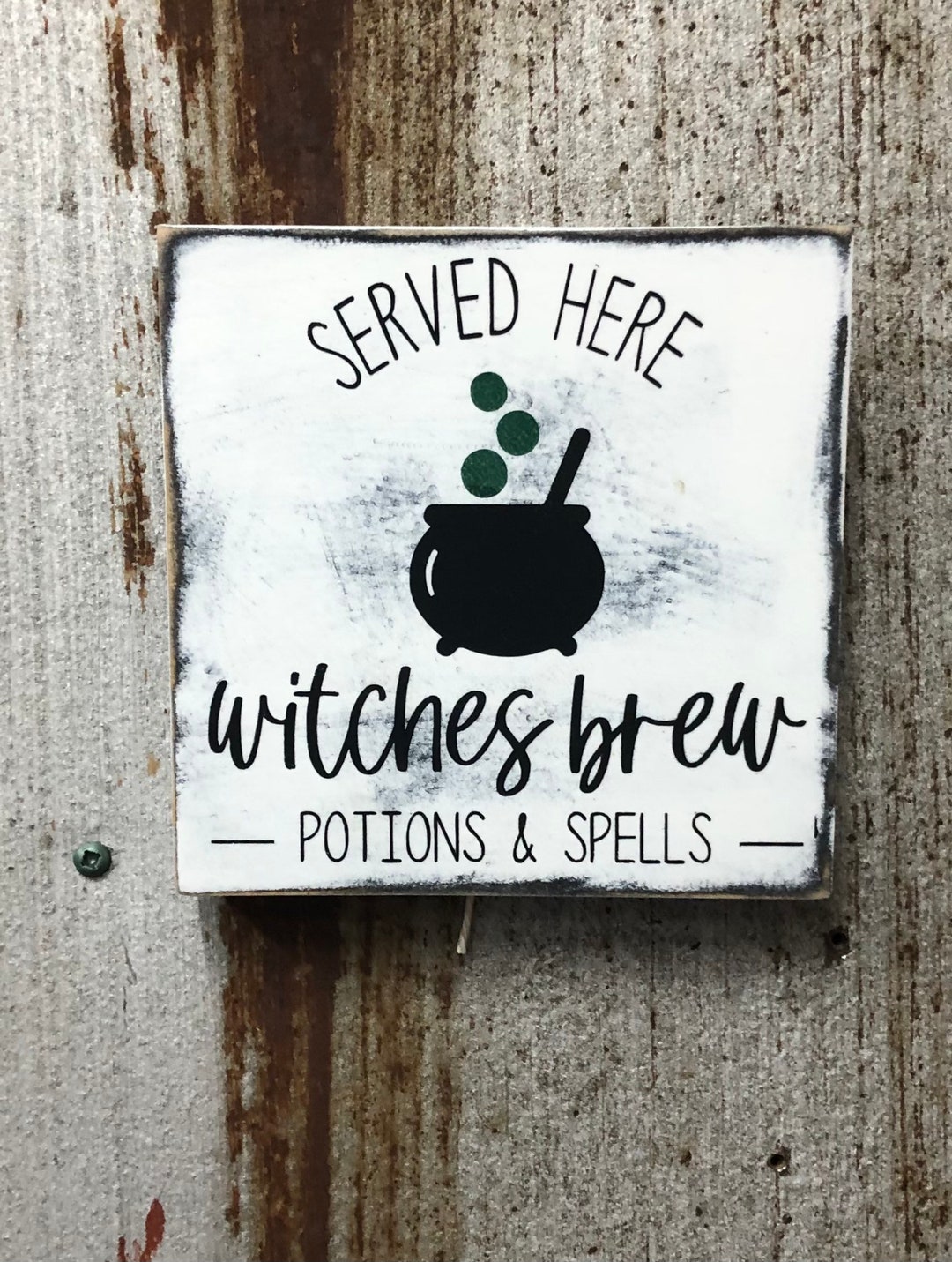 Tiered Tray Mini Witches Brew Sign, Mini Witches Brew Sign, Witches ...