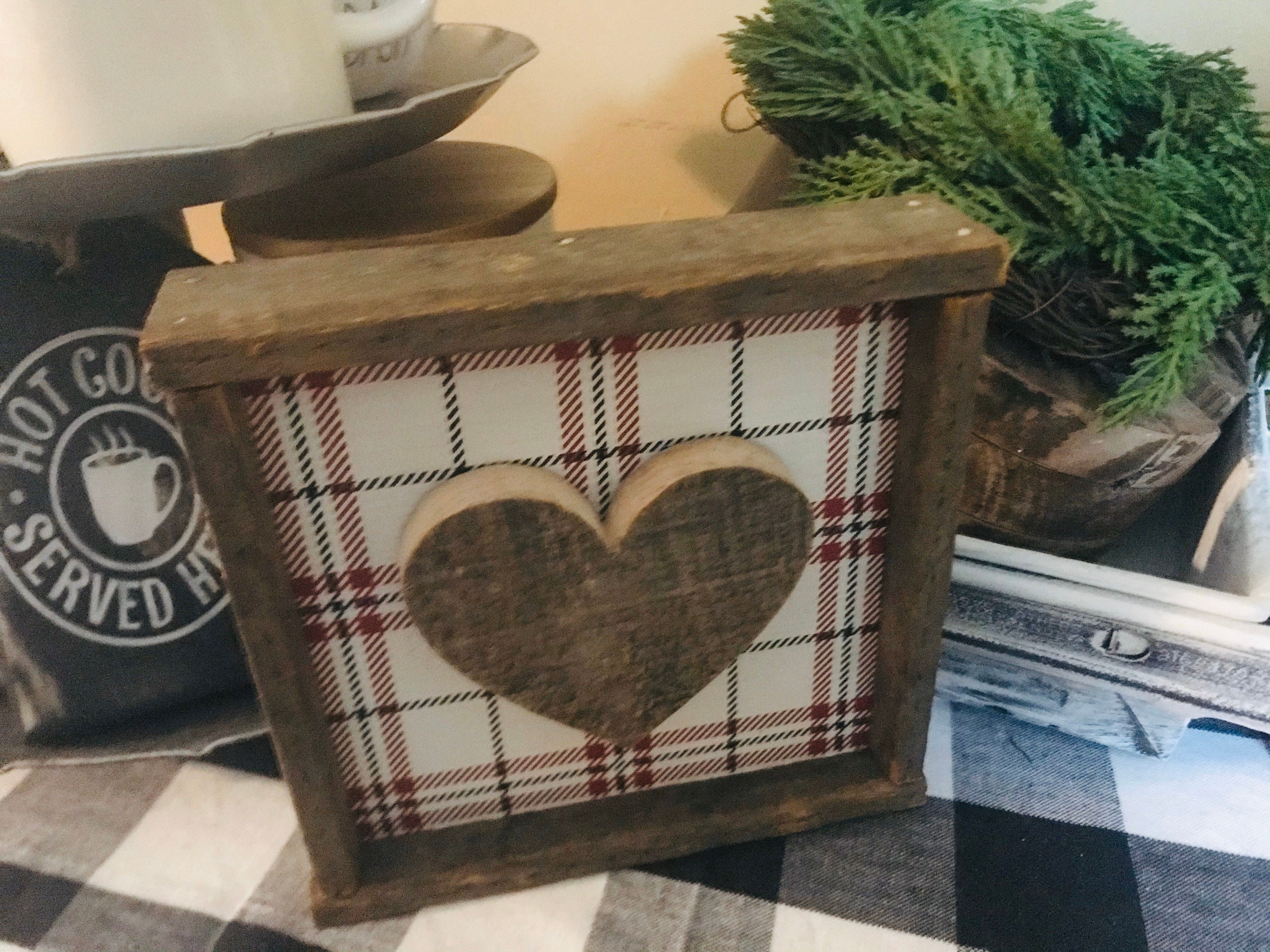 Rustic Valentine Decor Farmhouse Valentine Sign Valentine | Etsy