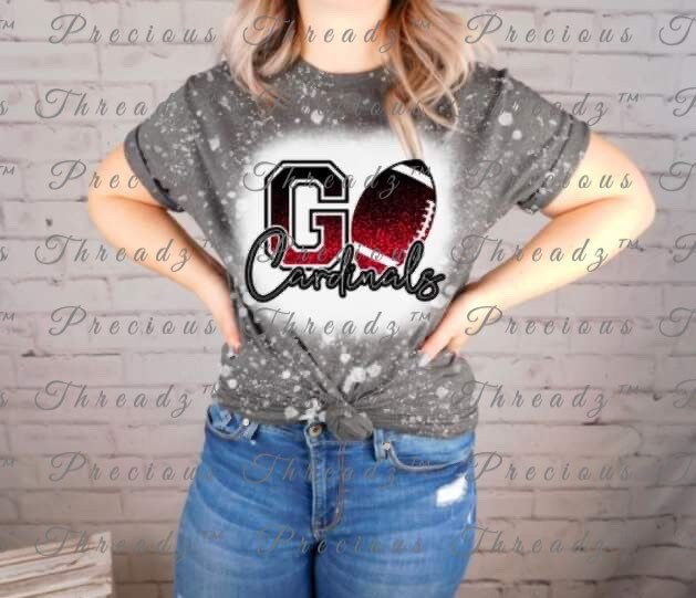 INSTANT Download - Cardinals Football, Ombre Fill, Football, Cardinals ...