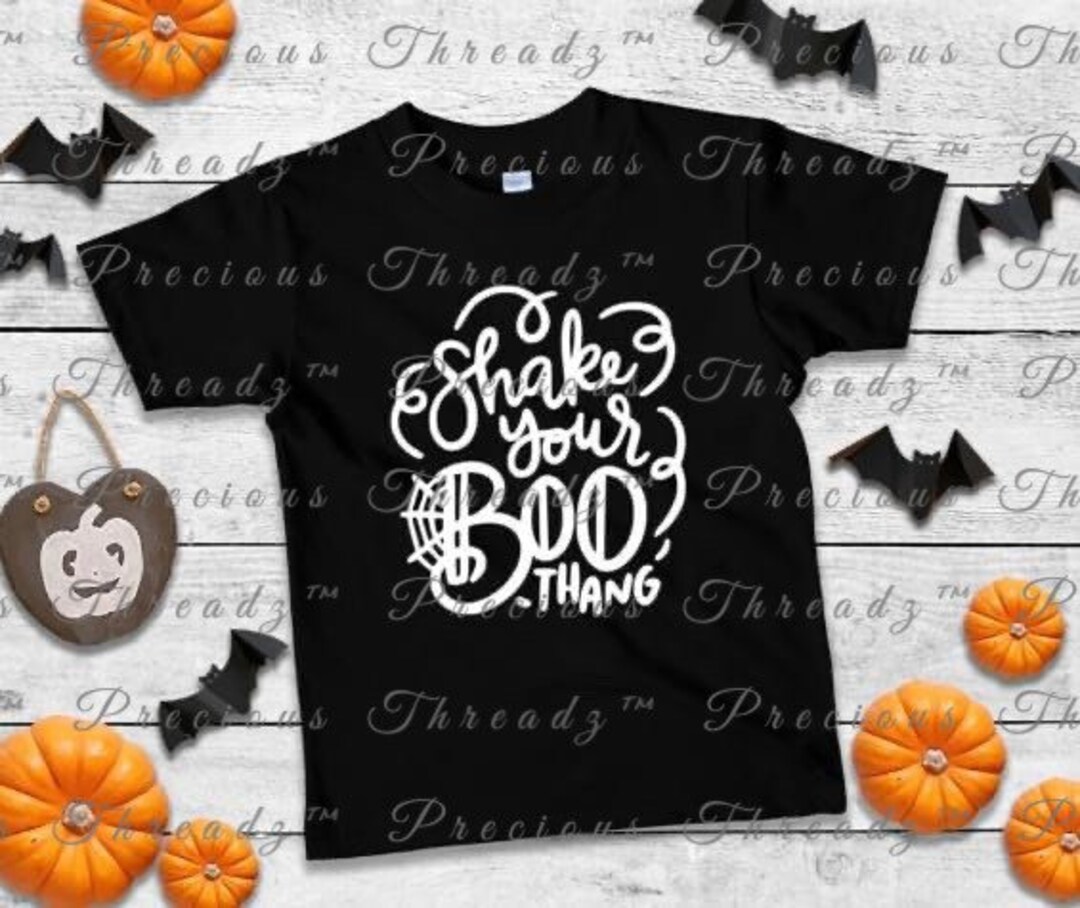 SCREEN PRINT KIDS - Shake Your Boo Thang | Halloween | Skeleton | Fall ...