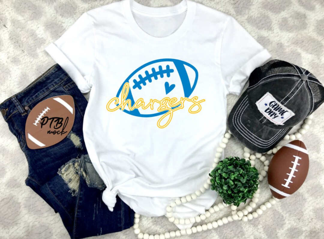 INSTANT Download - Chargers Football | Football Mom | Cheer | Smooth ...