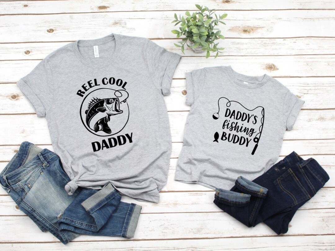 SCREEN PRINT Reel Cool Daddy (fishing) and Son Screen Print | Screen ...