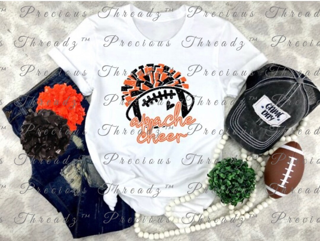INSTANT Download - Apache Cheer, Football, Grunge, Football, Black and ...