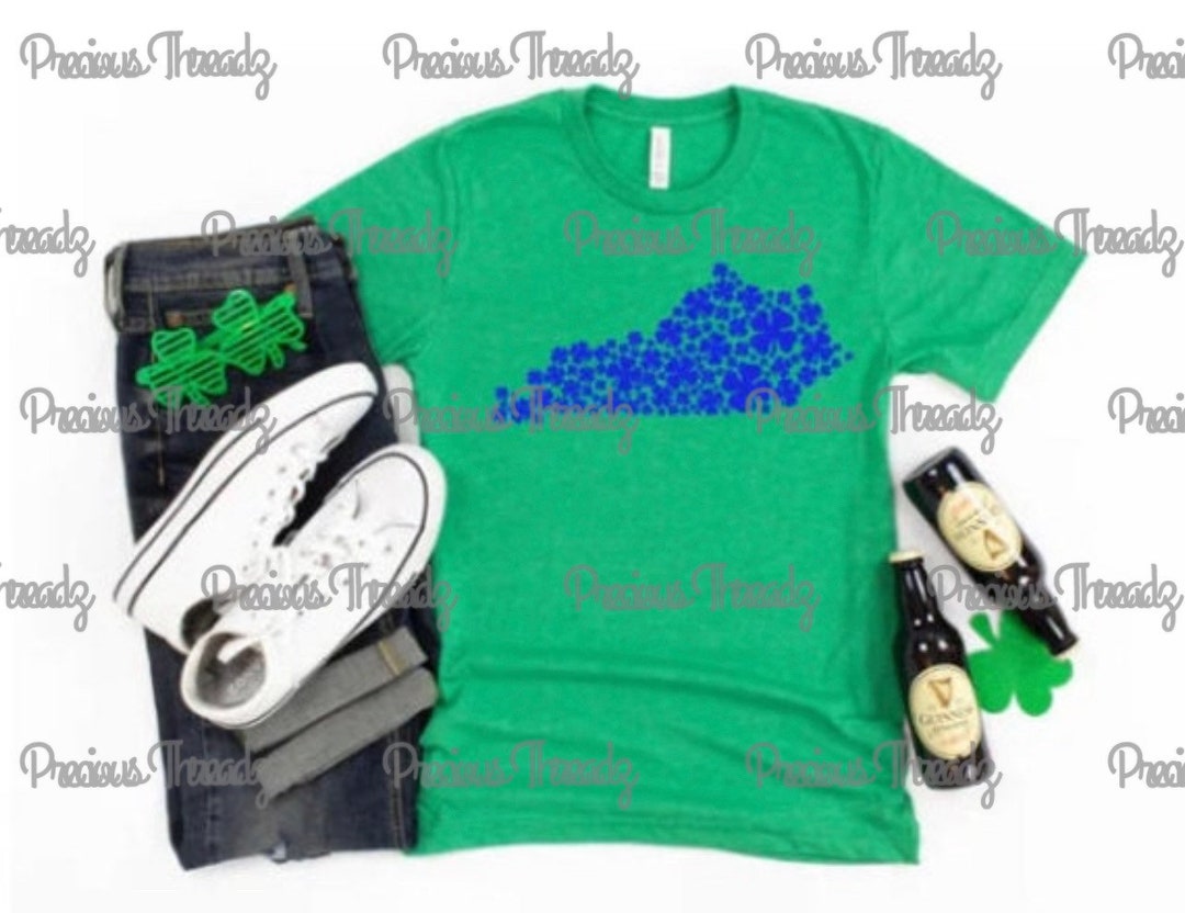 SCREEN PRINT - Lucky in Kentucky | Kentucky | Screen Print Transfer ...