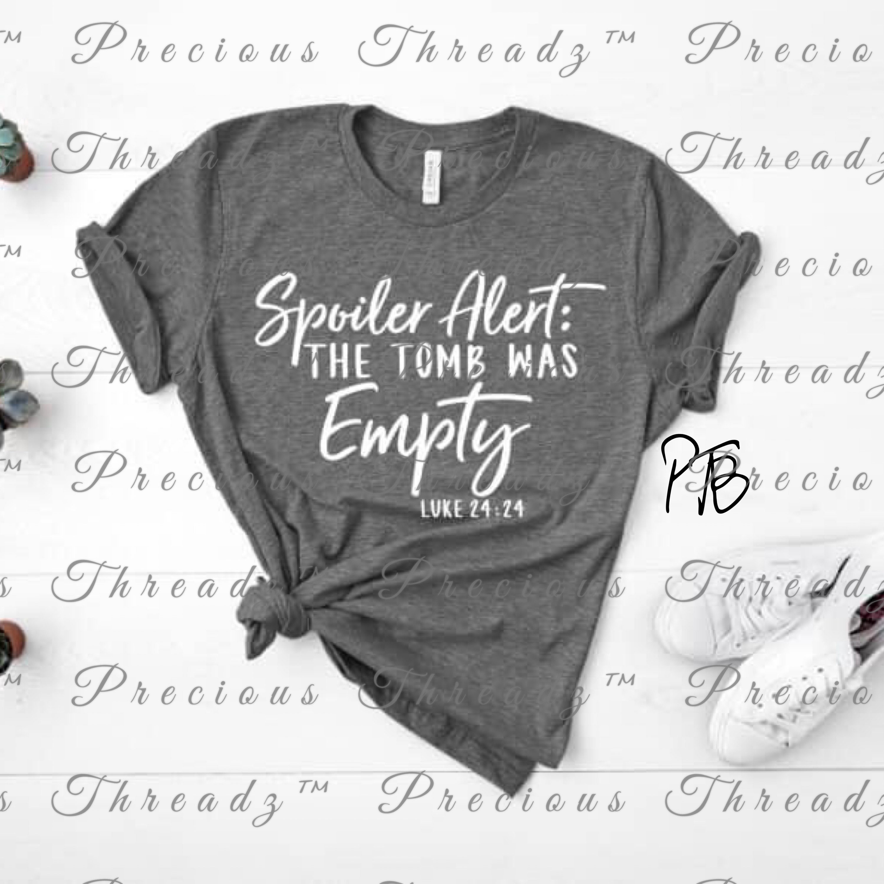 Tomb Was Empty Bible Verse Spiritual/faith Motivation - Etsy