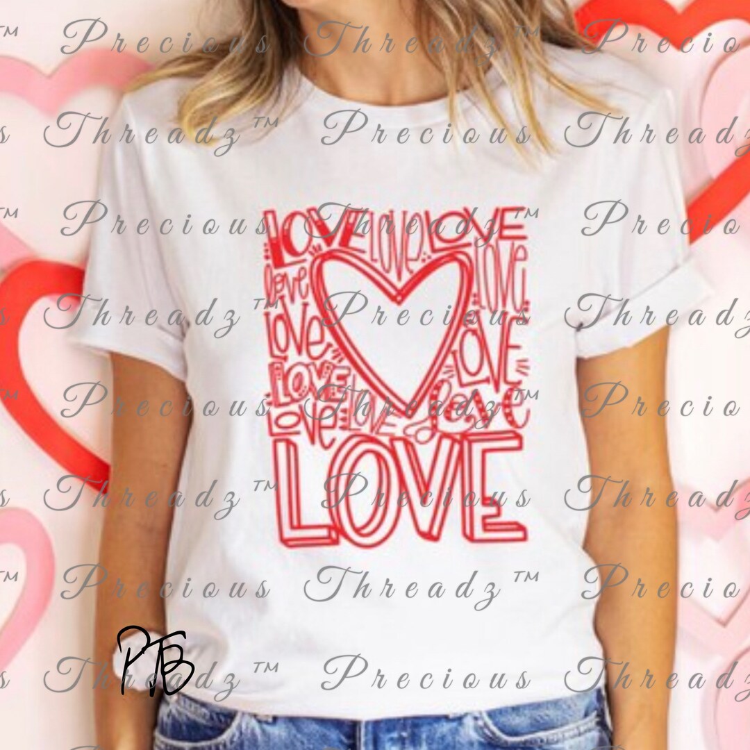 SCREEN PRINT - Love Typography | LOVE | Valentines Day | Corinthians ...