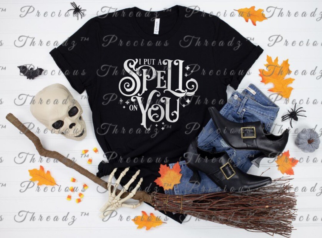 SCREEN PRINT - I Put A Spell on You | Halloween | Witch | Fall | Screen ...