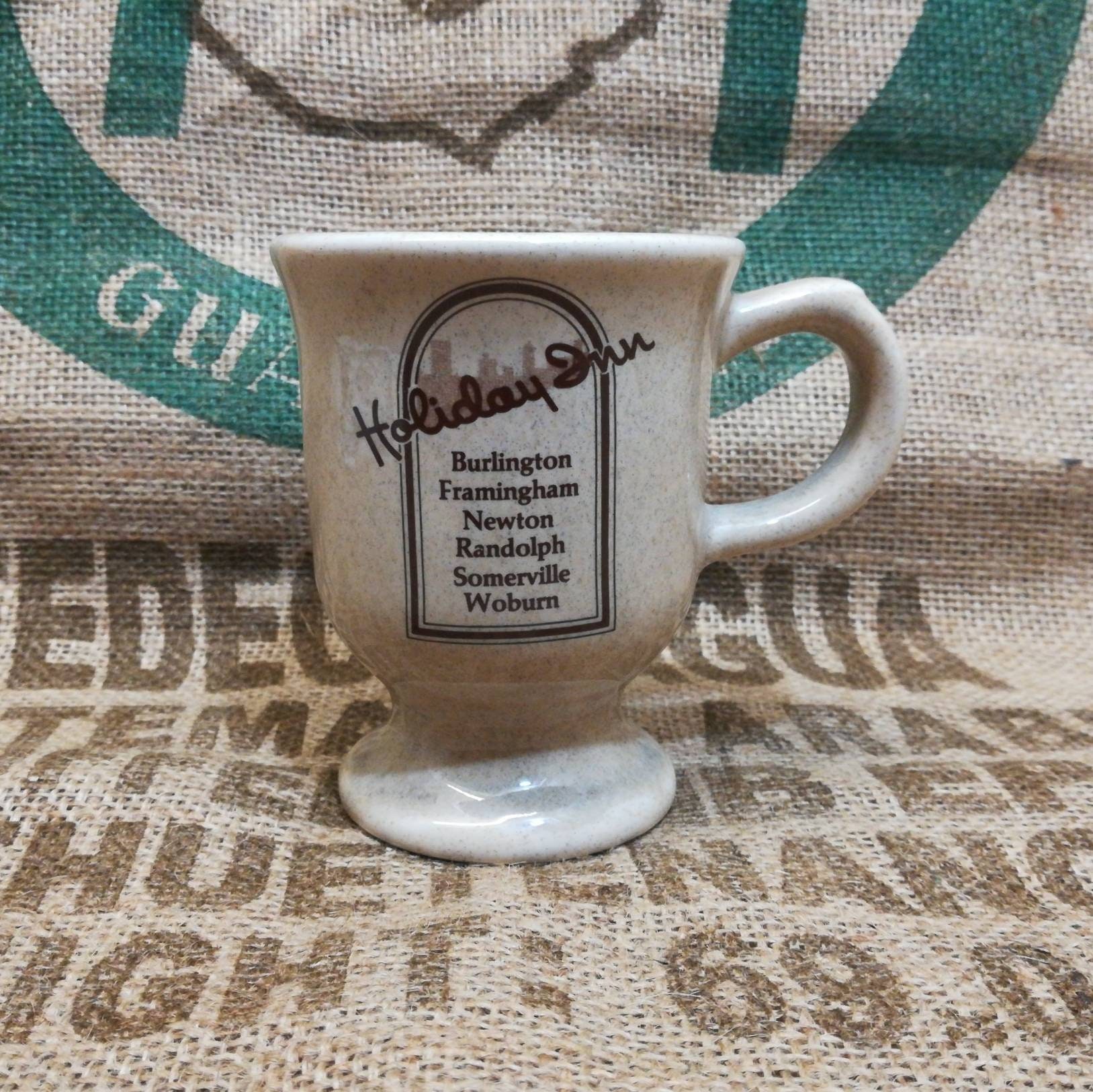 Massachusetts Holiday Inn Footed Cup - Etsy