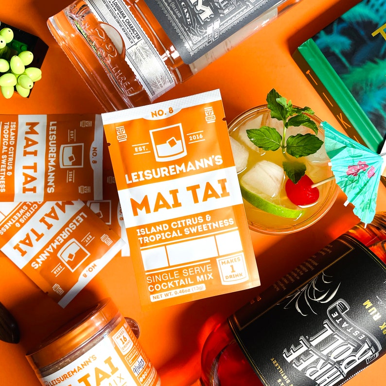 Mai Tai Single Serve Cocktail Mixer Pack - Etsy