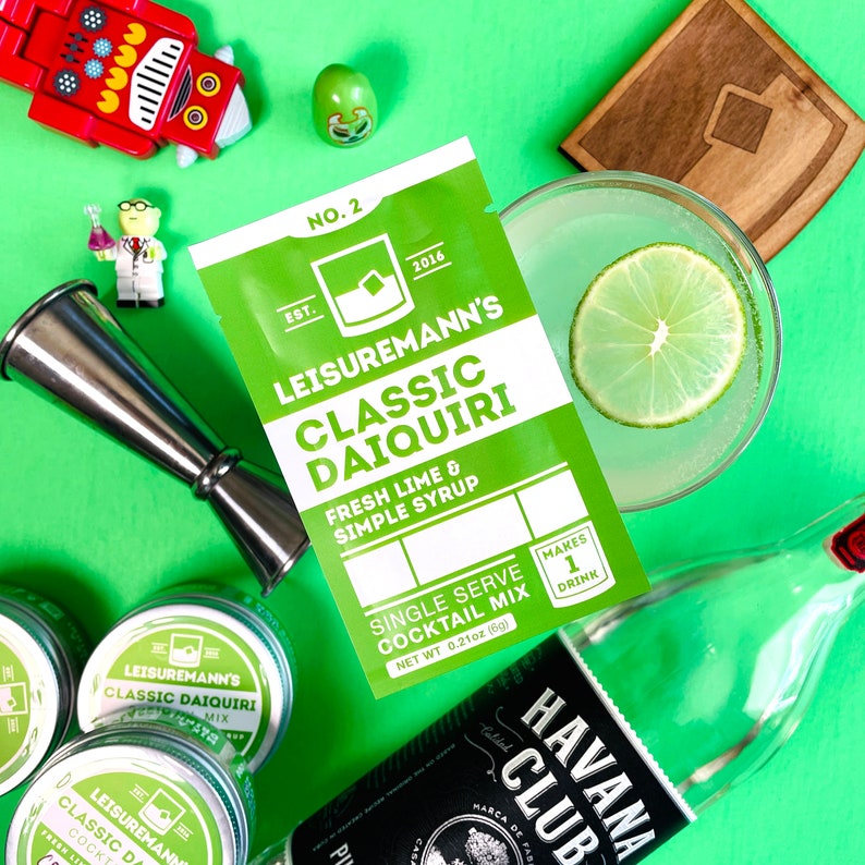Classic Daiquiri Single Serve Cocktail Mixer Pack - Etsy
