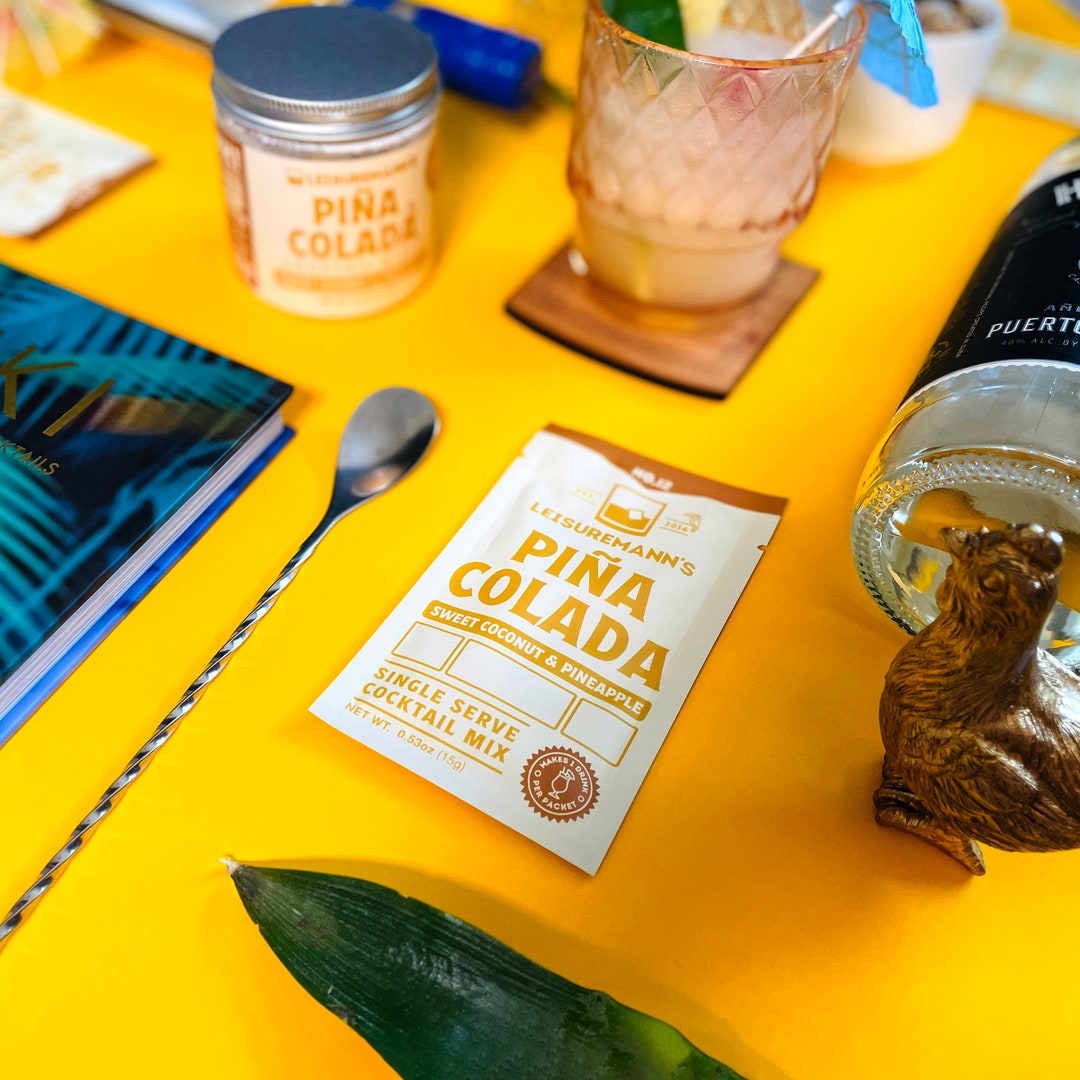 Piña Colada Single Serve Cocktail Mixer Pack - Etsy