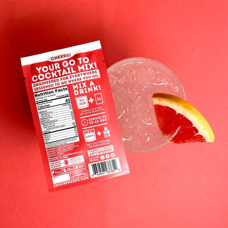 Paloma Single Serve Cocktail Mixer Pack - Etsy