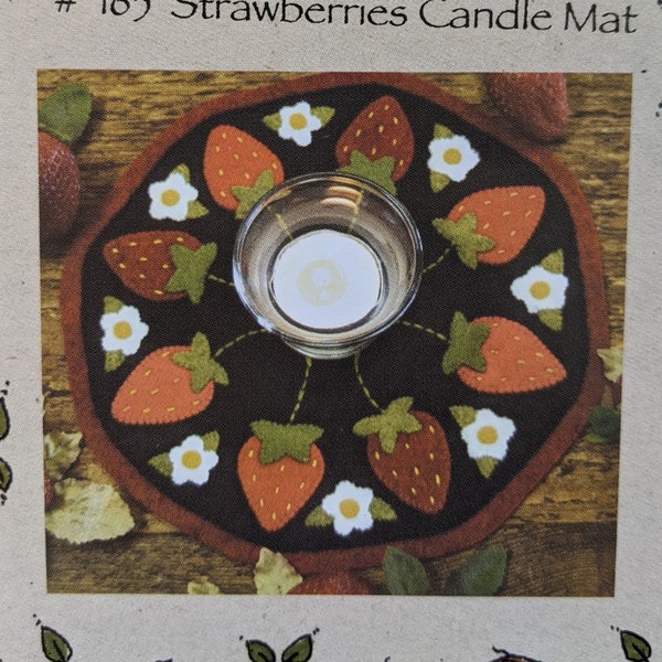 Candle Mat Pattern - Etsy