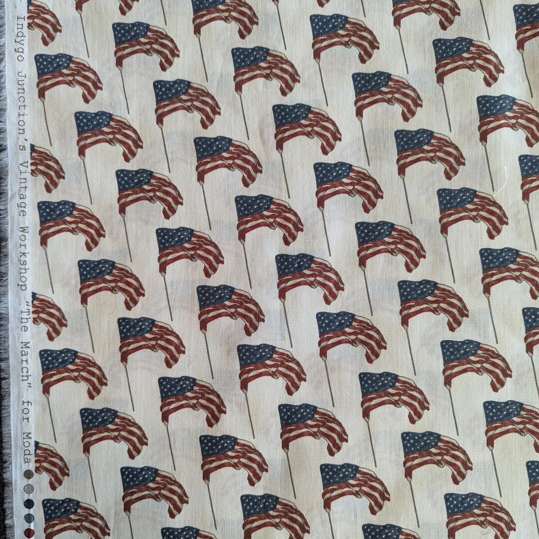 Vintage Moda - by the Half Yard - the March by Indygo Junction Vintage ...