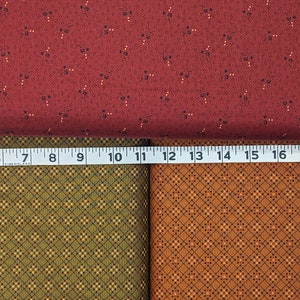 Cross Hatch Boxes Orange by the Half Yard Scraps of Kindness by Kim ...