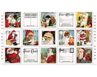 J. Wecker Frisch, Nicholas, St. Nicholas Panel, PD12330, Riley Blake ...