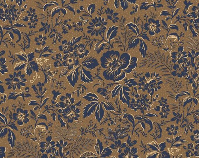 Indigo Neutrals - Field Flowers Canyon Brown Navy - RO21177D - Monika ...