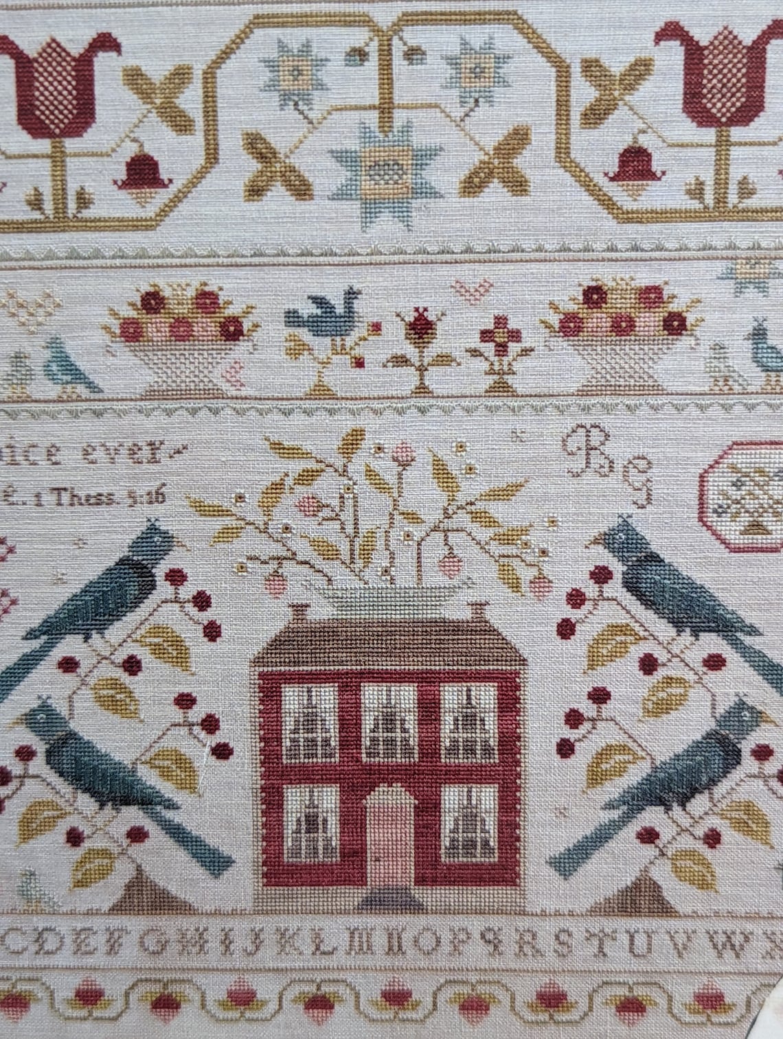 Rejoice Evermore by With Thy Needle & Thread Brenda Gervais - Etsy