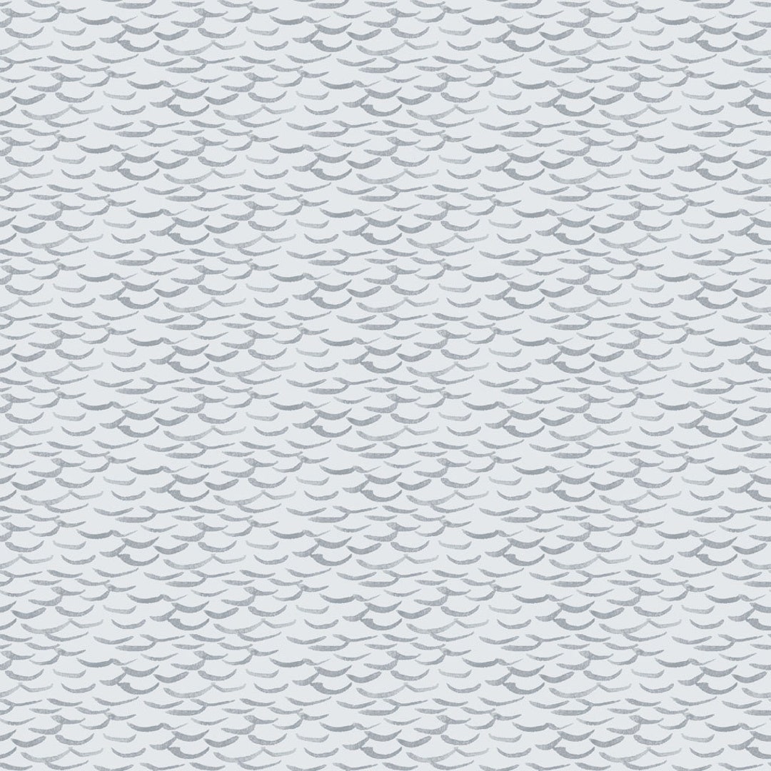 Sandy Toes Mini Water by Anita Jeram - Clothworks - 4051-137 Pale Gray ...