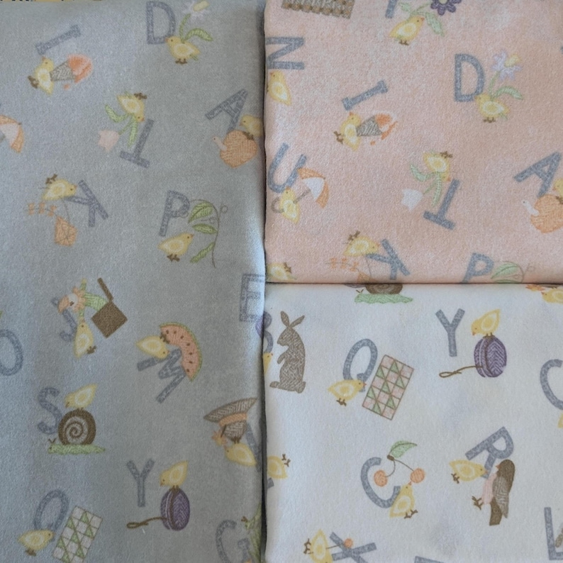 Little Chicks Baby Woolies Flannel - Build Your Own Fat Quarter Bundle ...