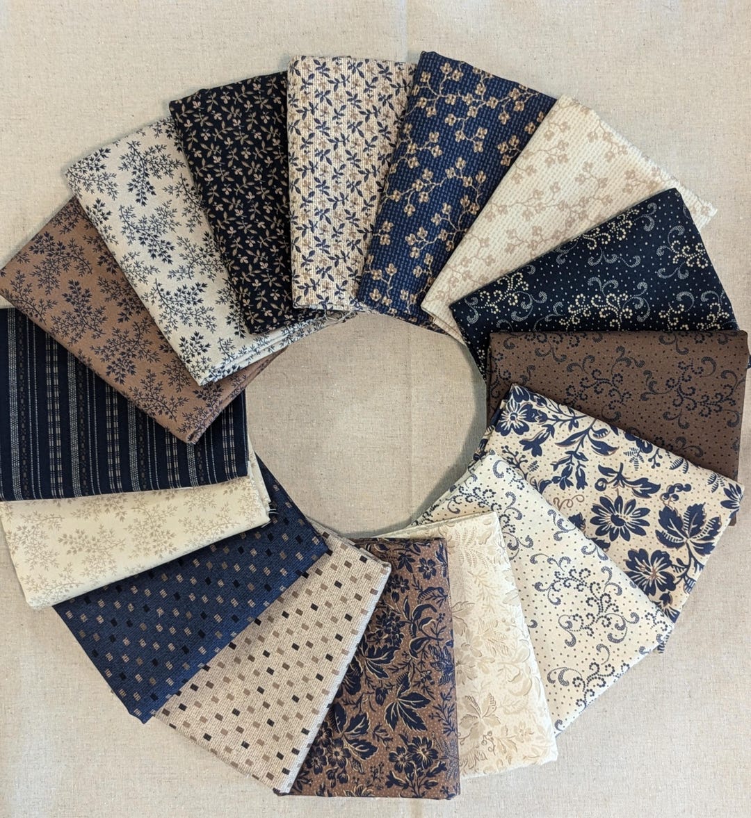 Indigo Neutrals - Build Your Own FQ Bundle - by Monika Zhu for Marcus ...