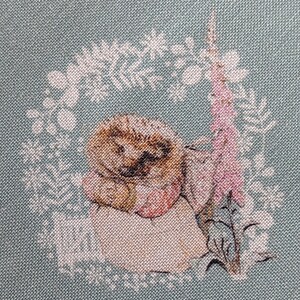 Peter Rabbit by the Half Yard Peter's Garden Dandelion Tiggy Winkle ...