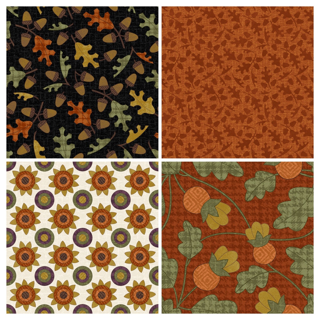 Autumn Harvest Woolies Flannels - Build Your Own Fat Quarter Bundle ...