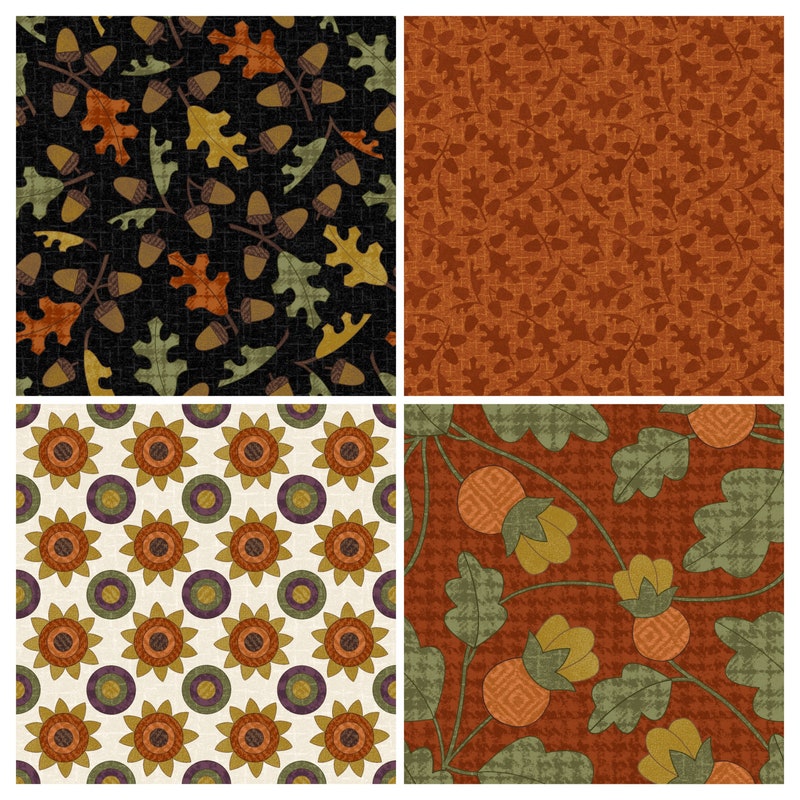 Fall Flannel Fabric - Etsy