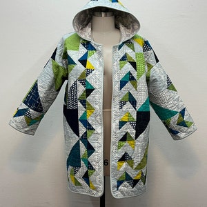 The Elemental Coat - Crinkle Dreams by Teresa Coates - Includes Sized 4 ...