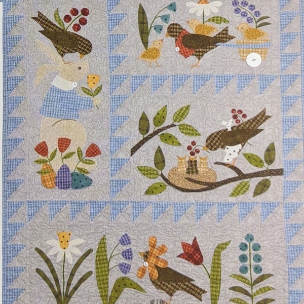 Spring Quilt Pattern - Etsy