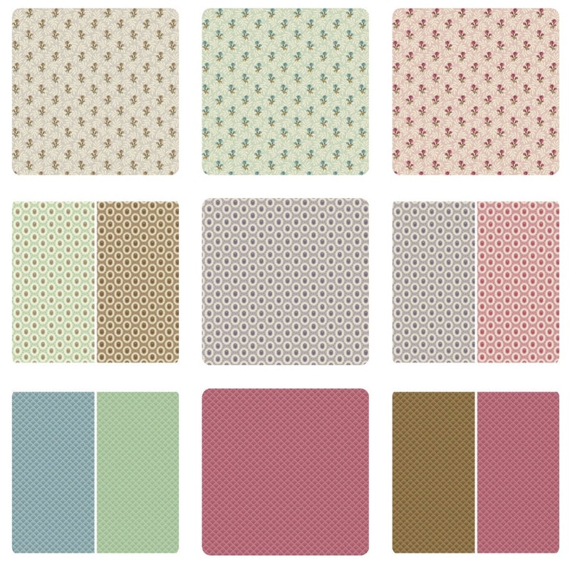 Andover Sienna Fabric - Etsy