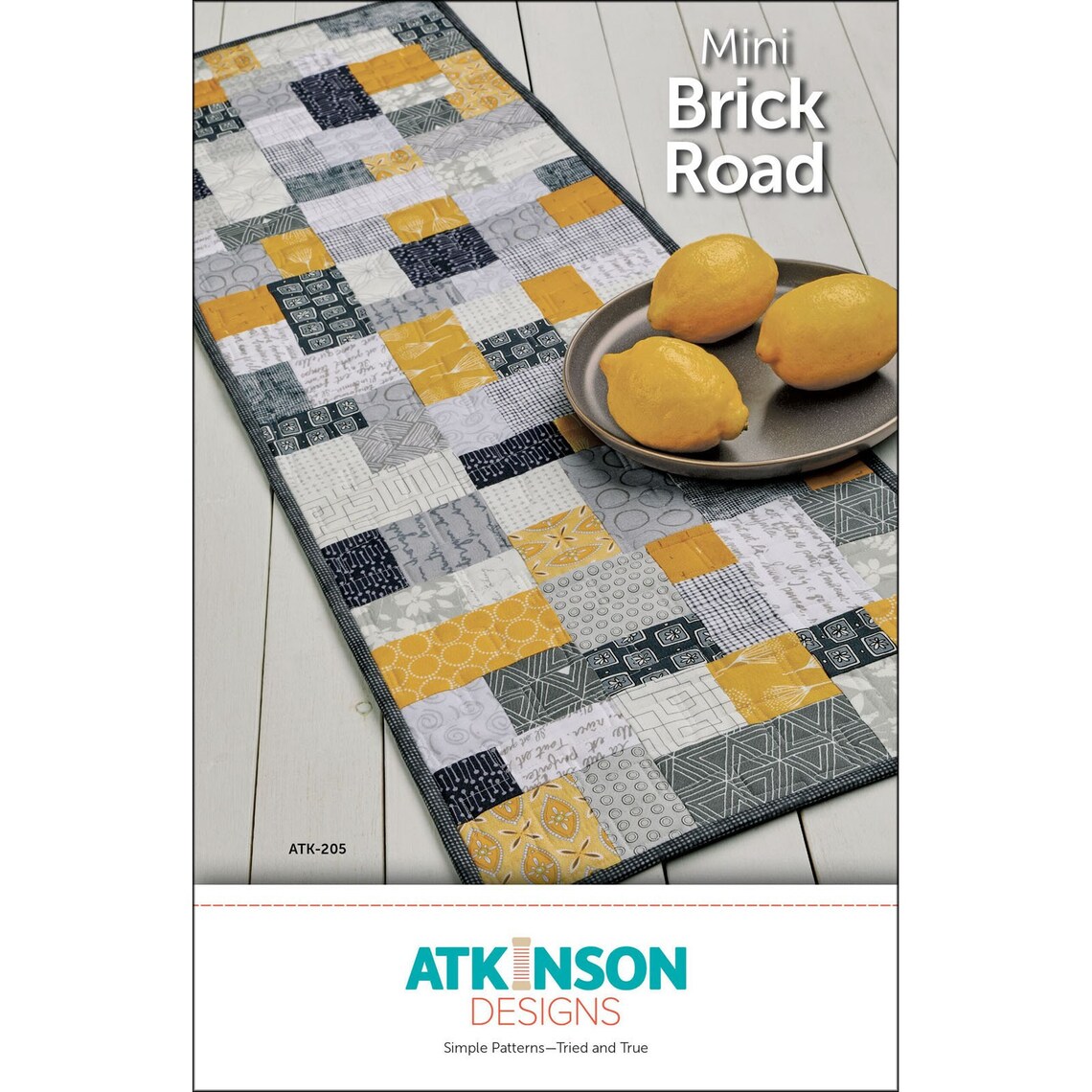 Mini Brick Road Quilt Pattern Table Runner Placemats - Etsy