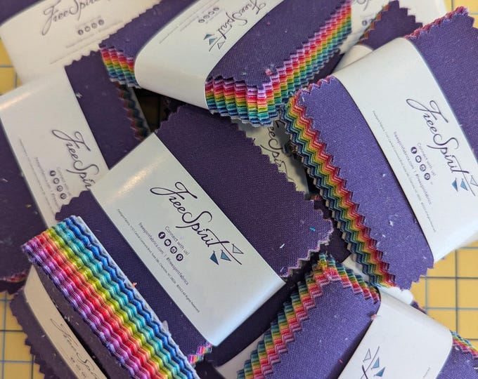 Tula Pink 2.5" Mini Charm Packs - Designer Essential Solids - 44 Pieces ...