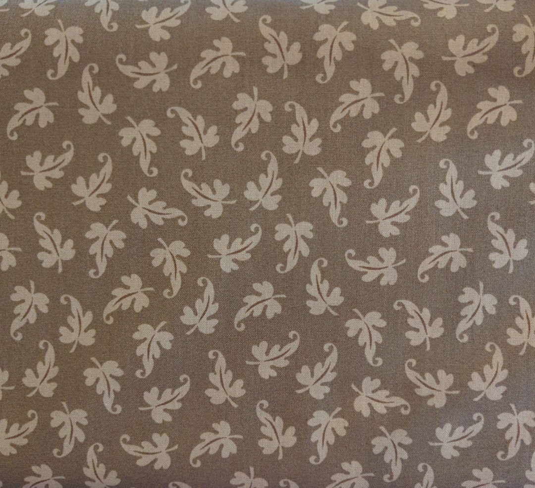 Ruby by Maywood Studio #9705-T2 Scroll Leaf - Taupe BTHY - Etsy