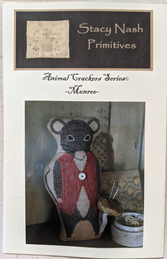 Stacy Nash Primitives Animal Crackers Series Sewing | Etsy